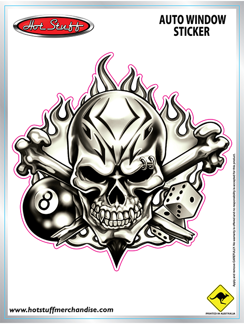 Eight Ball Skull – HotStuff Merchandise