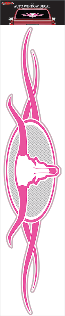 Longhorn Pink – Windscreen – HotStuff Merchandise